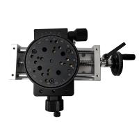 China Aluminum Alloy Precision Manual Rotation Stage Xzθ Multidimensional Platform Worm Gear for sale