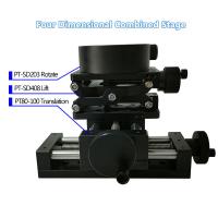 China Xyzθ Four Dimensional Xy Stage Manual Combination Linear Rotation Platform for sale