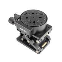 China Precision Adjustment Manual Stage Lifting And Rotating Combined Platform For Experiment for sale