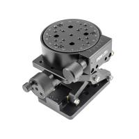 China Precision Adjustment Manual Stage Lifting And Rotating Combined Platform For Experiment for sale