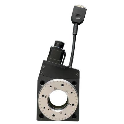 China High Precision Motorized Rotary Stage Hollow Rotary Displacement Platform for sale