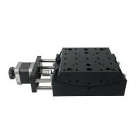 China Large Bearing Motorized Goniometer Stages ± 10 Degree Adjustment High Precision for sale