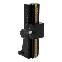 China Long Stroke Manual Lab Jack Dovetail Slot Fine Adjustment Z Axis Sliding Table for sale