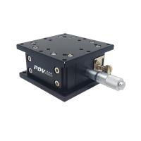 China Precision Manual Lab Jack 10mm Trave Z Axis Optical Moving Stage for sale