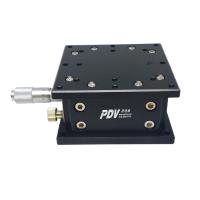 China Precision Manual Lab Jack 10mm Trave Z Axis Optical Moving Stage for sale