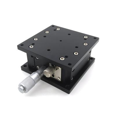 China Double Guide Rails Precision Manual Z Axis Stage Lifting Platform Moving for sale