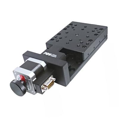 China Fine Grinding Lead Screw Motorised Linear Stage Thin And Light for sale