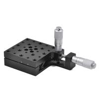 China Fine Adjustment 3kg Manual Rotary Stage Tilt Two Xy Axis Pitch Deflection Platform for sale