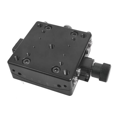 China Experimental Fine Tuning ± 15 ° Manual Goniometer Stage Pitch Adjustment Platform for sale