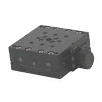 China 12 Degree Adjustment Manual Goniometer Stage Light Load Dovetail Arc Rail for sale