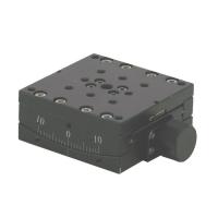 China 12 Degree Adjustment Manual Goniometer Stage Light Load Dovetail Arc Rail for sale