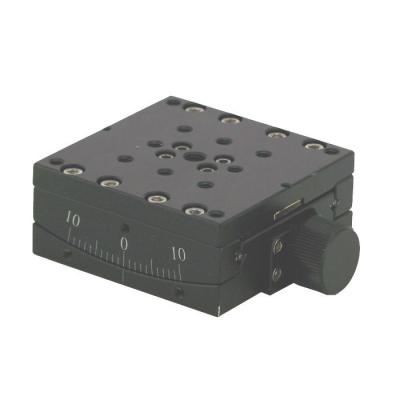 China 60×60mm Fine Adjustment Manual Stage Angle Tilting Platform Of Optical Experiment for sale