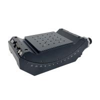 China Precision Motorized Goniometer Stage Optical Radian Tilt Slide Platform for sale