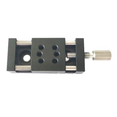 China Compact Precise Manual Linear Stage X Axis Micro Slide Platform Travel 10mm for sale