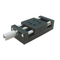 China Compact Precise Manual Linear Stage X Axis Micro Slide Platform Travel 10mm for sale