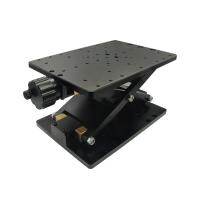 China Optical Experiment Manual Lab Jack Displacement Platform Shear With Large Load for sale