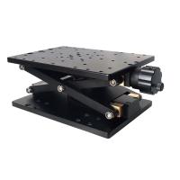 China Optical Experiment Manual Lab Jack Displacement Platform Shear With Large Load for sale