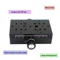 China X Axis Precision Linear Slide Stages Manual Move Fast 75mm Travel for sale