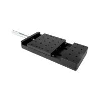 China Steel Countertop Manual Linear Stage X Axis Fine Adjustment Slide Stretch Platform for sale