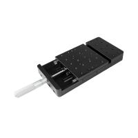 China Steel Countertop Manual Linear Stage X Axis Fine Adjustment Slide Stretch Platform for sale
