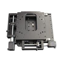 China Double Axis Motorized Linear Stage Small Lead Screw Drive XY Electric Scanning Platform for sale