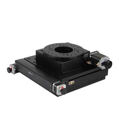 China Electric XYR Stage Multidimensional Adjustment XY Axis Travel 100mm 360 Degree Rotation for sale