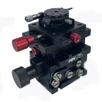 China Lifting Translation Manual Rotation Stage Xyzr Four Dimensional Mobile for sale