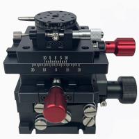 China Lifting Translation Manual Rotation Stage Xyzr Four Dimensional Mobile for sale