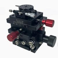 China Lifting Translation Manual Rotation Stage Xyzr Four Dimensional Mobile for sale