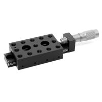 China Linear Bearing Manual Mobile Stage Single Axis Optical Experiment for sale