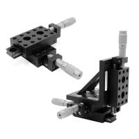 China Linear Bearing Manual Mobile Stage Single Axis Optical Experiment for sale