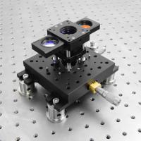 China Dual Axis 13mm Travel Xy Manual Stage Linear Displacement For Optical Microscopy for sale