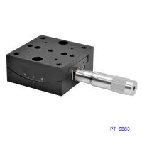 China Precision Positioning Manual Goniometer Stage ±10° Angle Adjustment Vernier Micrometer Head for sale