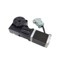 China 30mm Black Miniature Rotation Stage With Grinding Worm Gear Micro Rotation Stage for sale