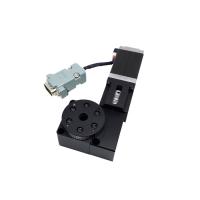 China 30mm Black Miniature Rotation Stage With Grinding Worm Gear Micro Rotation Stage for sale