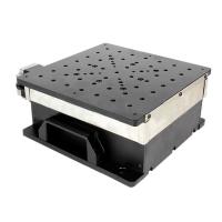 China Adjustable Height Z Axis Motorized Lab Jack 160×160mm Screw Drive for sale