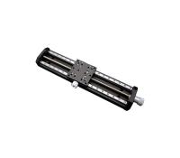 China Large Lead Long Stroke Manual Slide Table 60*60mm Platform for sale