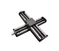 China Large Lead Long Stroke Manual Slide Table 60*60mm Platform for sale