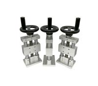 China Manual Aluminum Alloy Z Axis Platform Linear Translation for sale