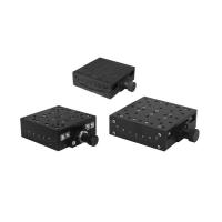 China Lightweight Dovetail Platform Manual Displacement Table 50×50mm for sale