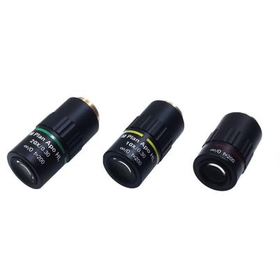 China 95mm Long Working Distance Achromatic Objective Lens Large Aperture for sale