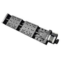 China Double Stage Precision Motorized Linear Stages Electric 50mm Travel for sale