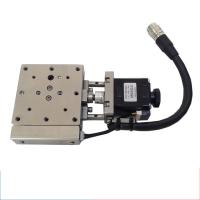 China Stainless Steel Motorized Linear Stage Ball Screw Linear Stage  20mm Thickness for sale