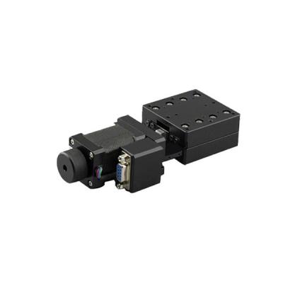 China 2.5mm/Sec Aluminium Alloy Linear Actuator Stage Motorised Translation Stage 60x60mm for sale