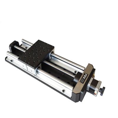 China Round Guide Rail Ball Screw Motorized Linear Stage Precision Displacement for sale