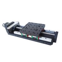 China X Axis High Speed Motorised Linear Stage Black Anodized 50mm/Sec for sale
