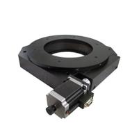 China 360:1 Aluminum Alloy Precision Rotary Stage Motorized Rotary Stage 400mm Platform for sale