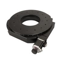 China 360:1 Aluminum Alloy Precision Rotary Stage Motorized Rotary Stage 400mm Platform for sale