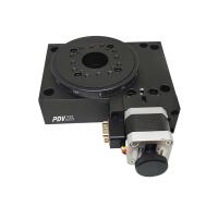 China 100mm Electric Motorized Rotation Stage Worm Gear Durable for sale