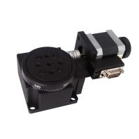 China Multifunction Worm Gear Motorized Rotation Stage For Vacuum for sale